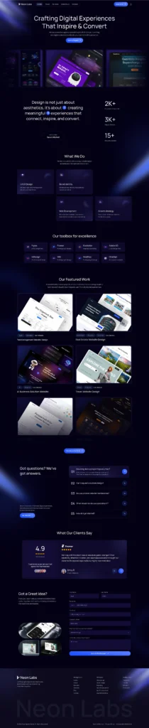 Neon Labs - Striders Tech