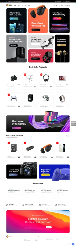 E-commerce - Striders Tech